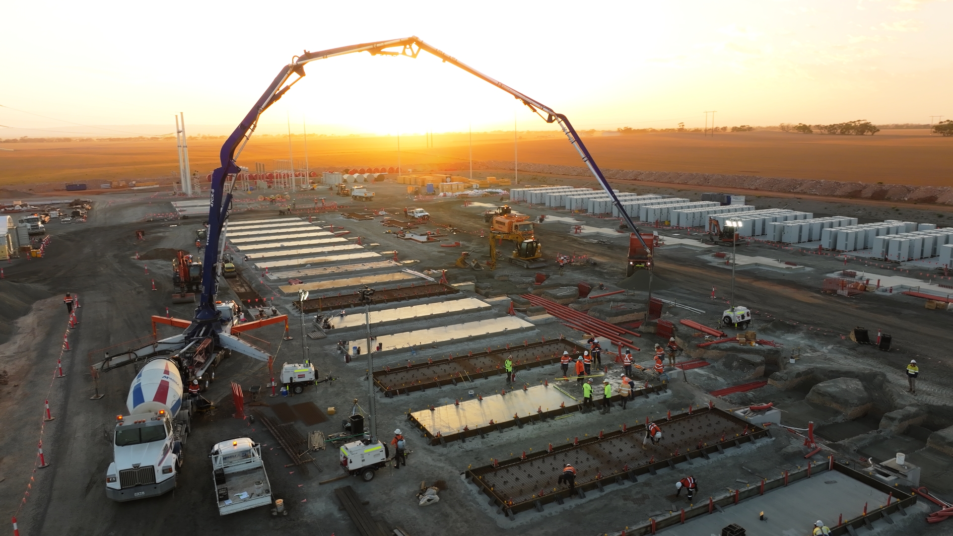 Construction Update - Blyth Battery